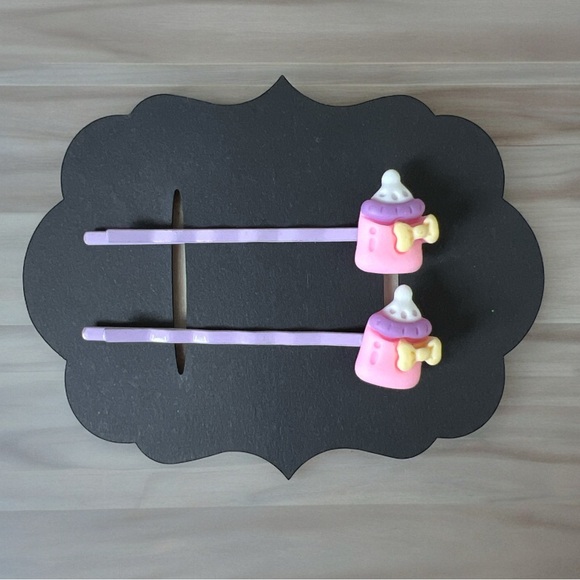 Accessories | New Baby Bottle Bobbypin Set | Poshmark